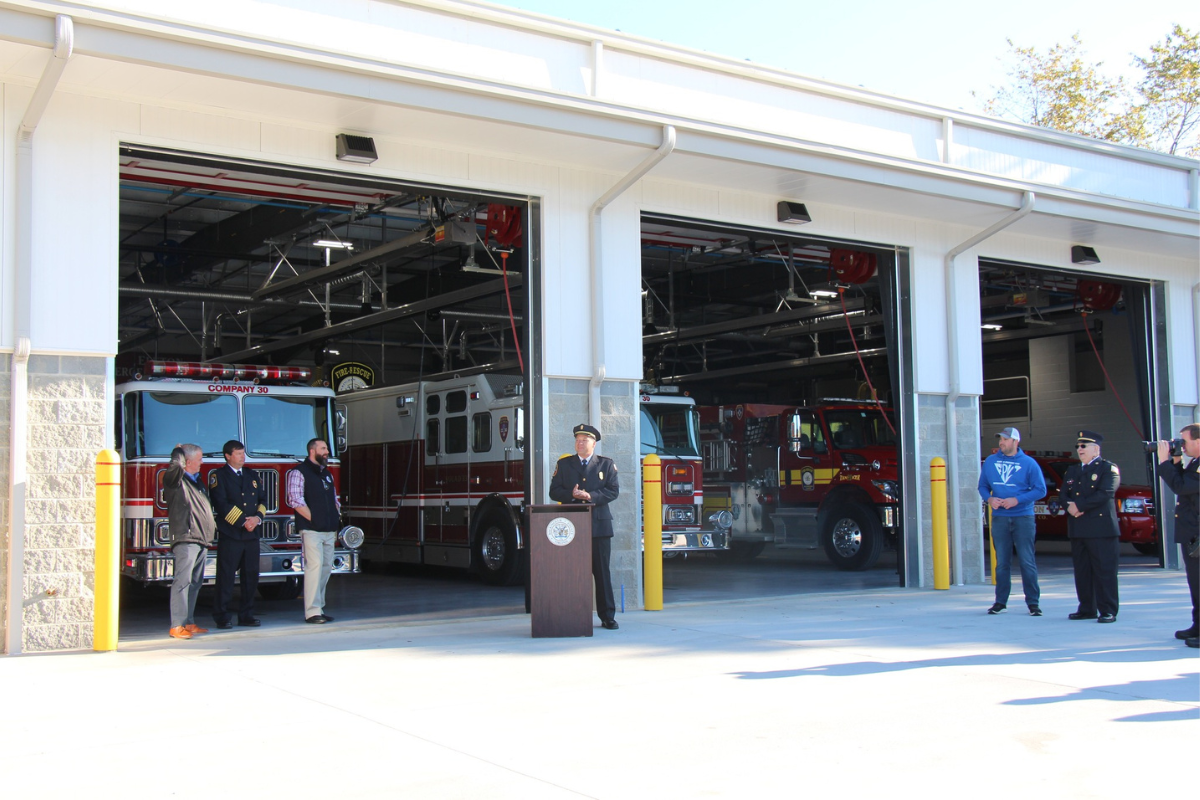 Rockingham County Fire & Rescue cuts ribbon on new station - Rocktown Now