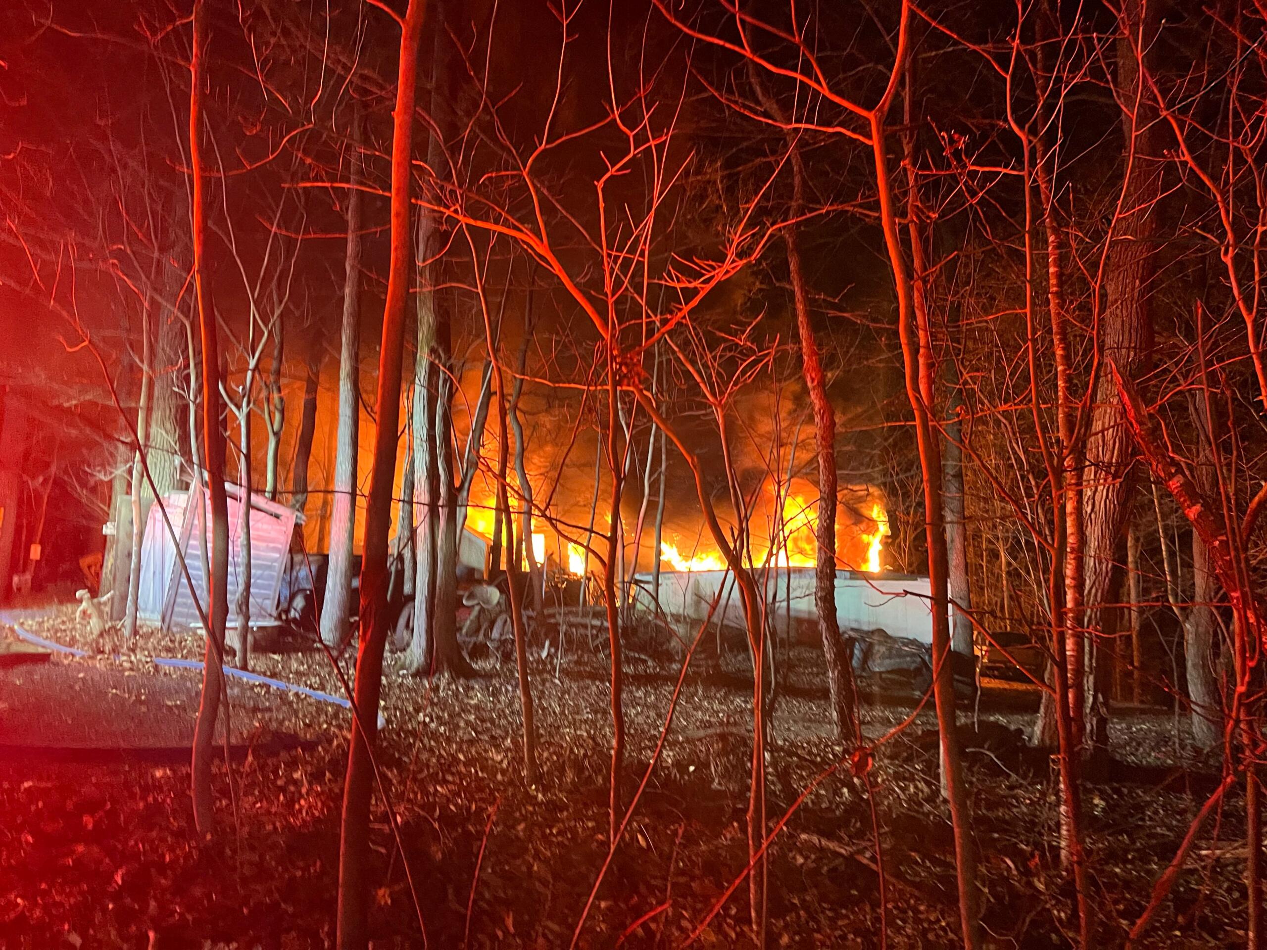 UPDATE: GoFundMe set up for major fire on New Year’s Eve in Rockingham ...